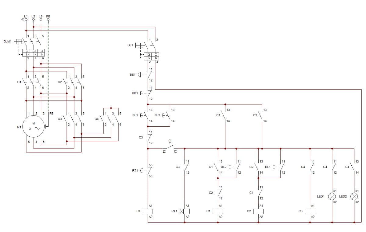 Partida Direta de Motores! Diagrama e sua aplicação. - Eletronic Lab